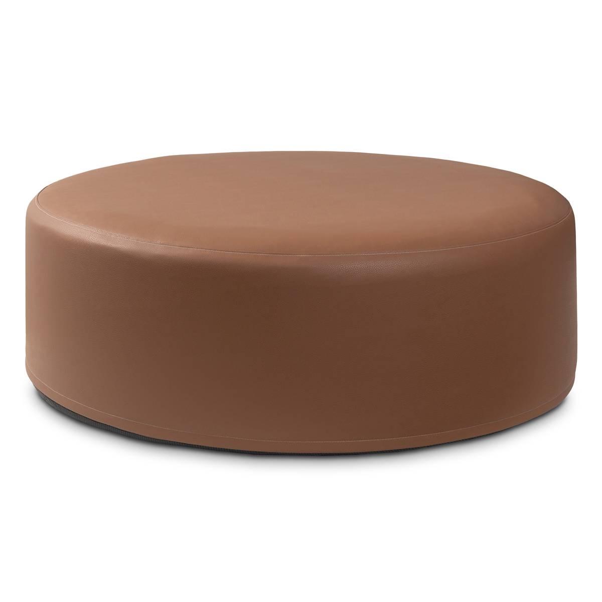Click here for Jaxx Candler 44in. Premium Faux Leather Round Couc... prices