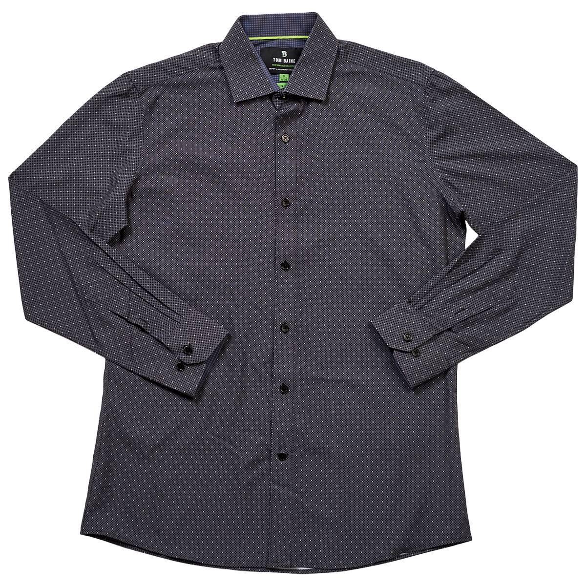 Click here for Mens Tom Baine Slim Fit Geometric Circles Dress Sh... prices