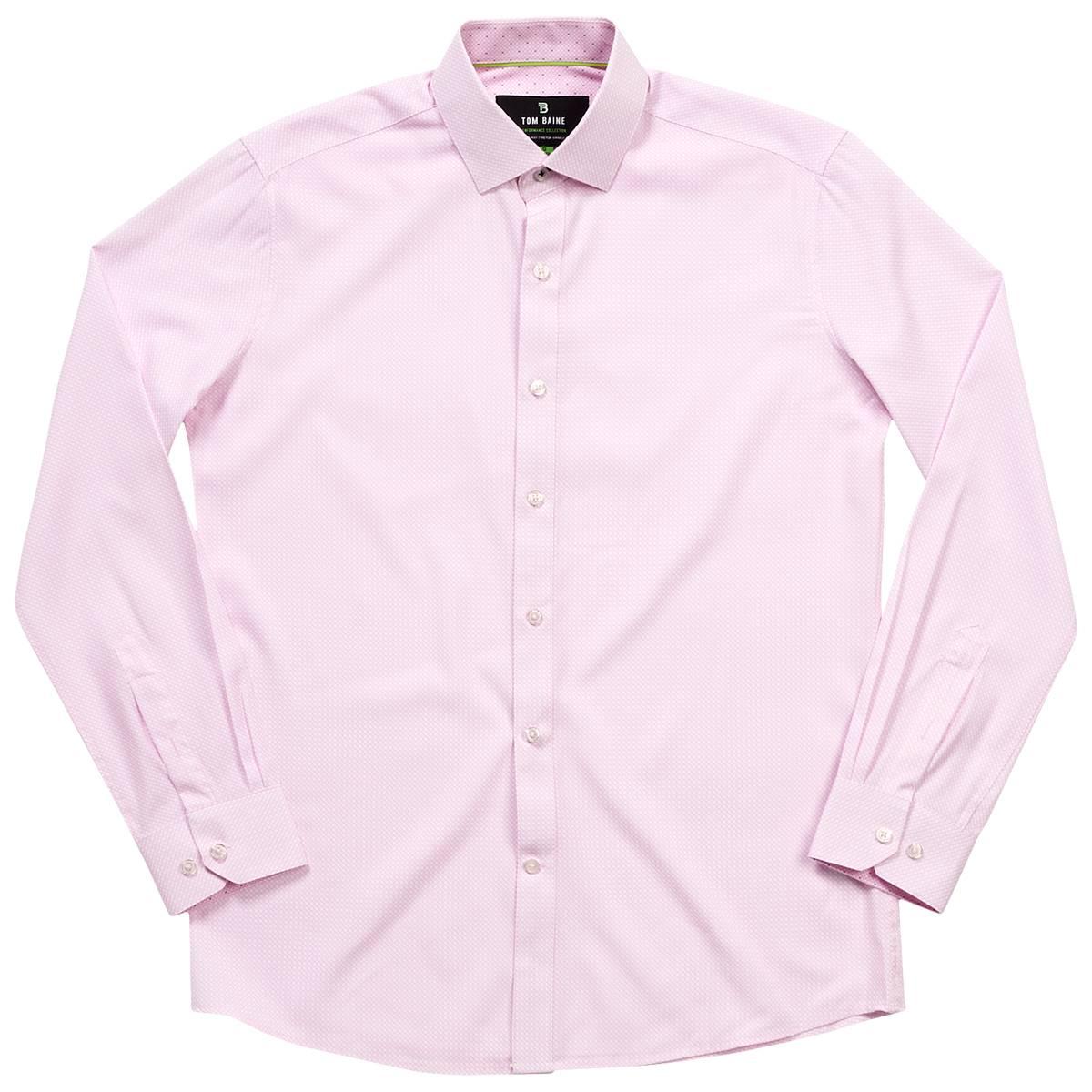 Click here for Mens Tom Baine Slim Fit Long Sleeve Dress Shirt -... prices