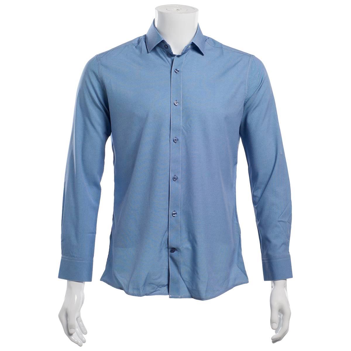 Click here for Mens Tom Baine Slim Diamond Button Down Dress Shir... prices