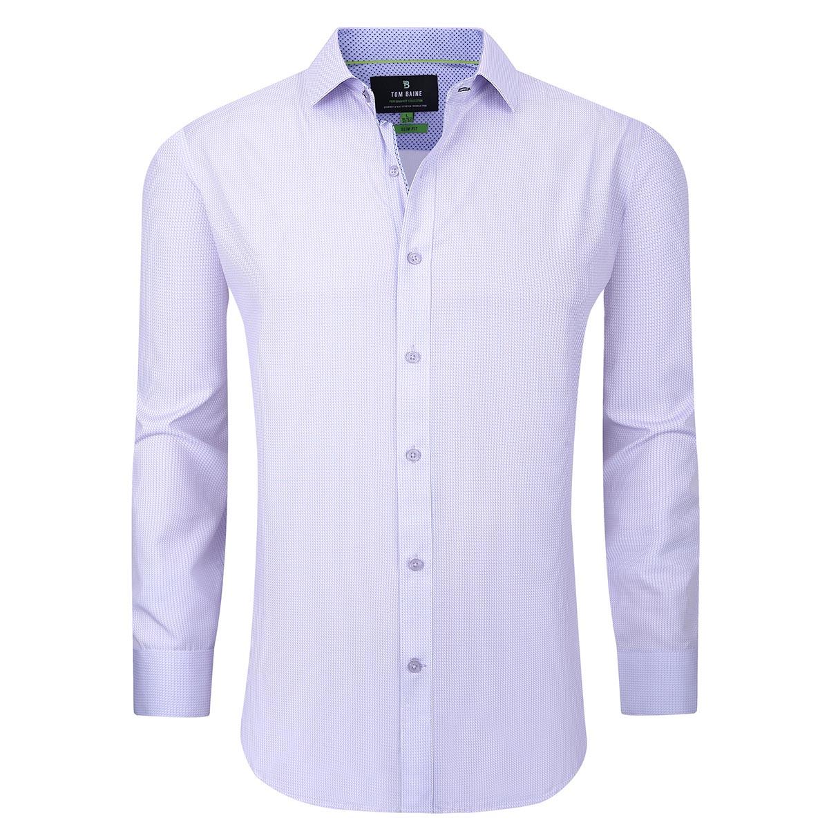 Click here for Mens Tom Baine Performance Slim Fit Dress Shirt -... prices