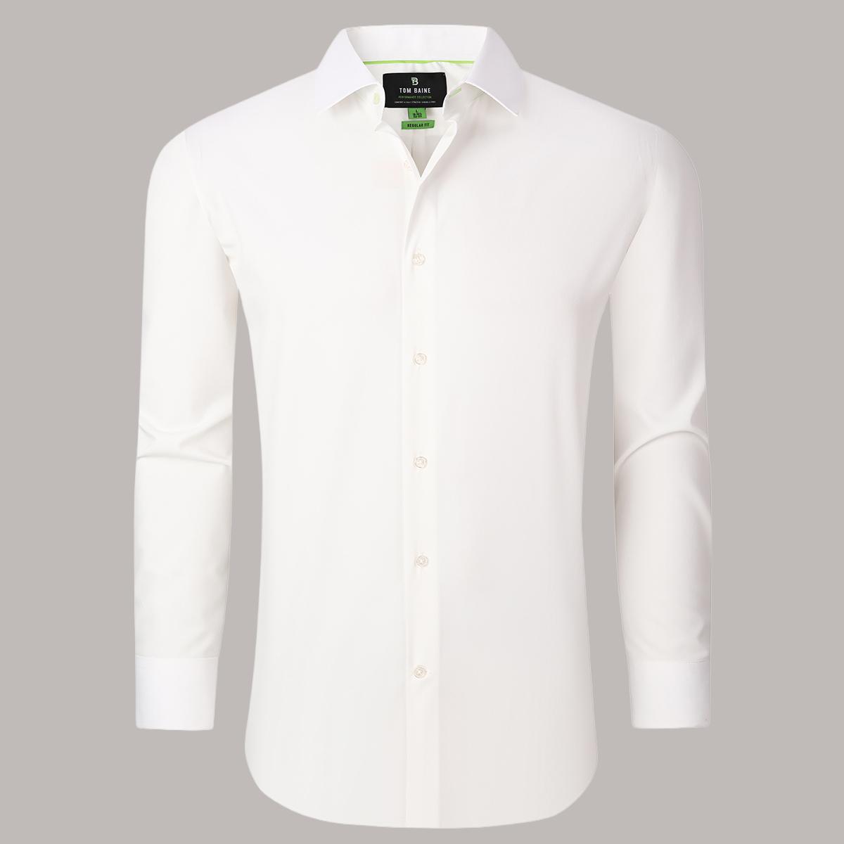 Click here for Mens Tom Baine Regular Fit Textured Dress Shirt -... prices