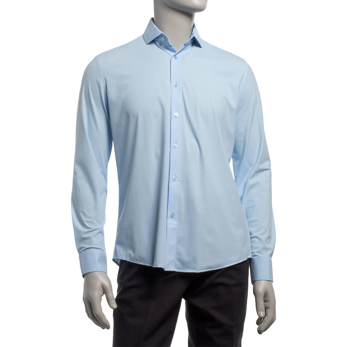 Click here for Mens Tom Baine Solid Fitted Traveler Long Sleeve D... prices