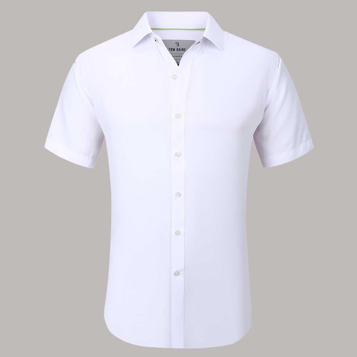 Click here for Mens Tom Baine Slim Fit Short Sleeve Dress Shirt prices