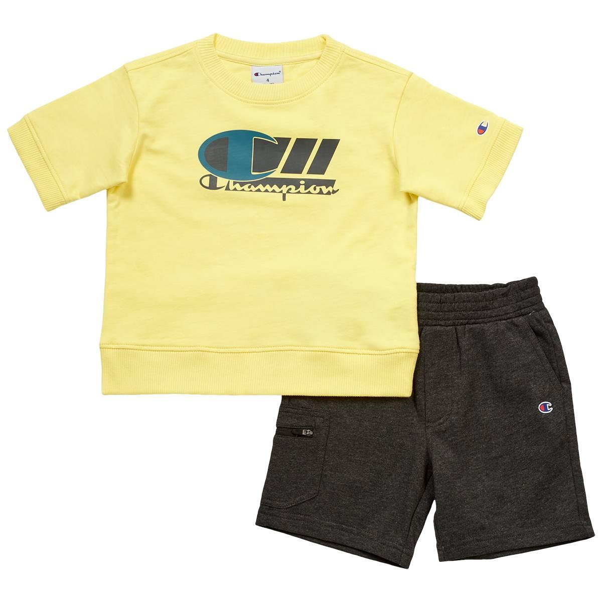 Click here for Boys (4-7) Champion(R) Terry Crew & Cargo Shorts S... prices
