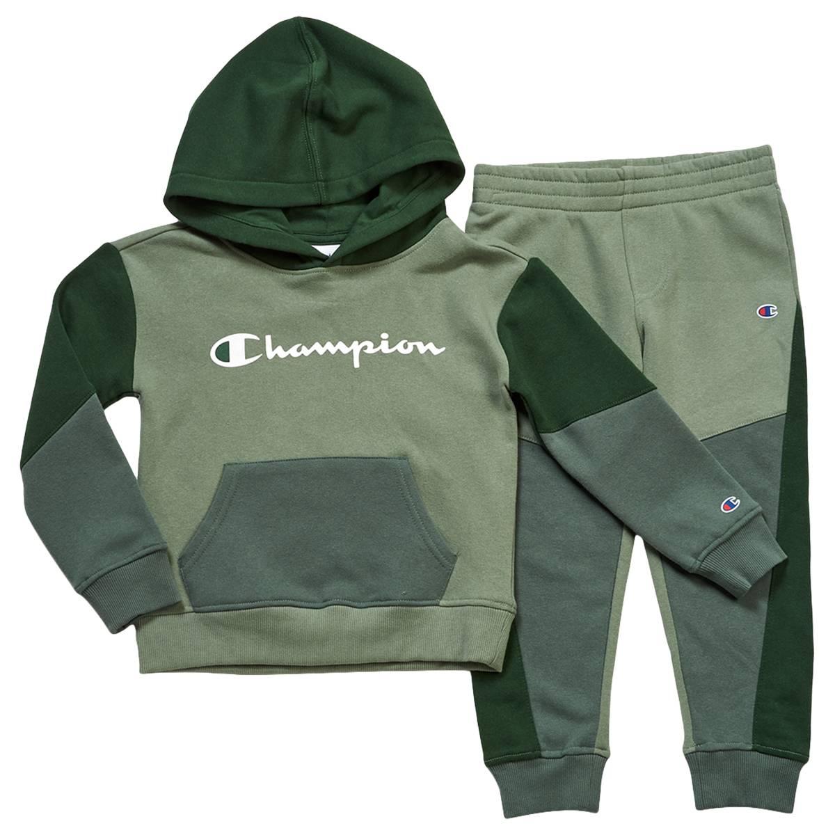 Click here for Boys (4-7) Champion(R) Color Block Hoodie Set - He... prices