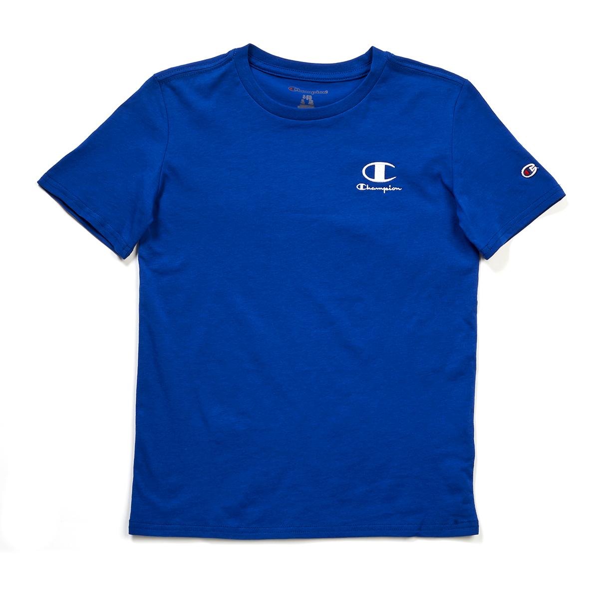 Click here for Boys (8-20) Champion(R) Left Chest Embroidery Logo... prices