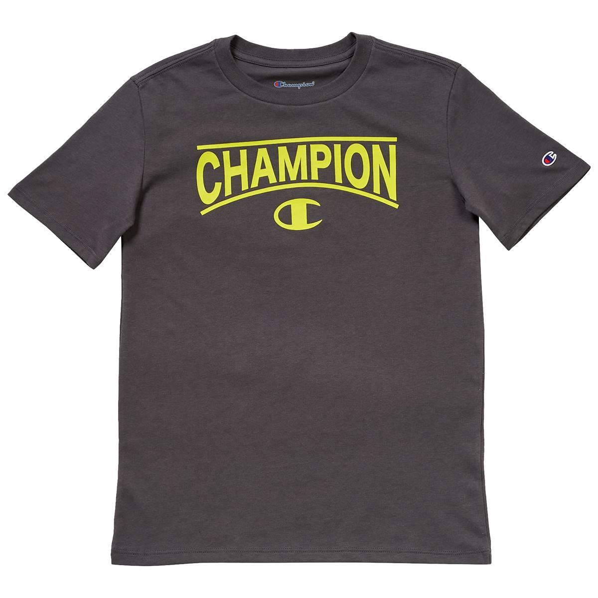 Click here for Boys (8-20) Champion(R) Short Sleeve Arch Graphic... prices