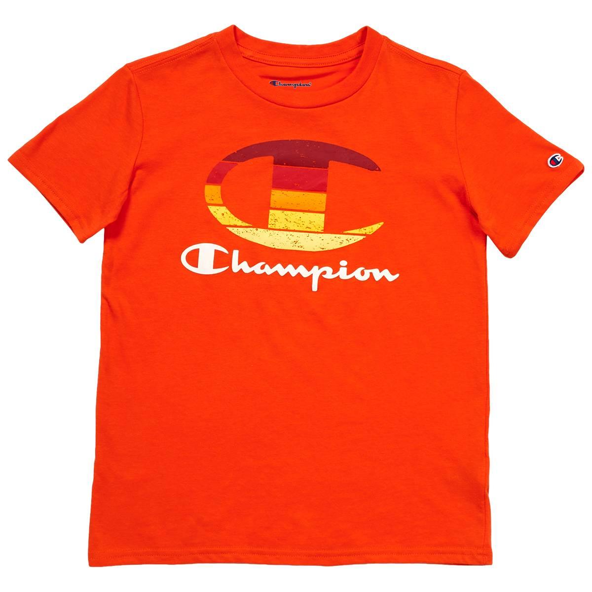 Click here for Boys (8-20) Champion(R) Chest Graphic Short Sleeve... prices