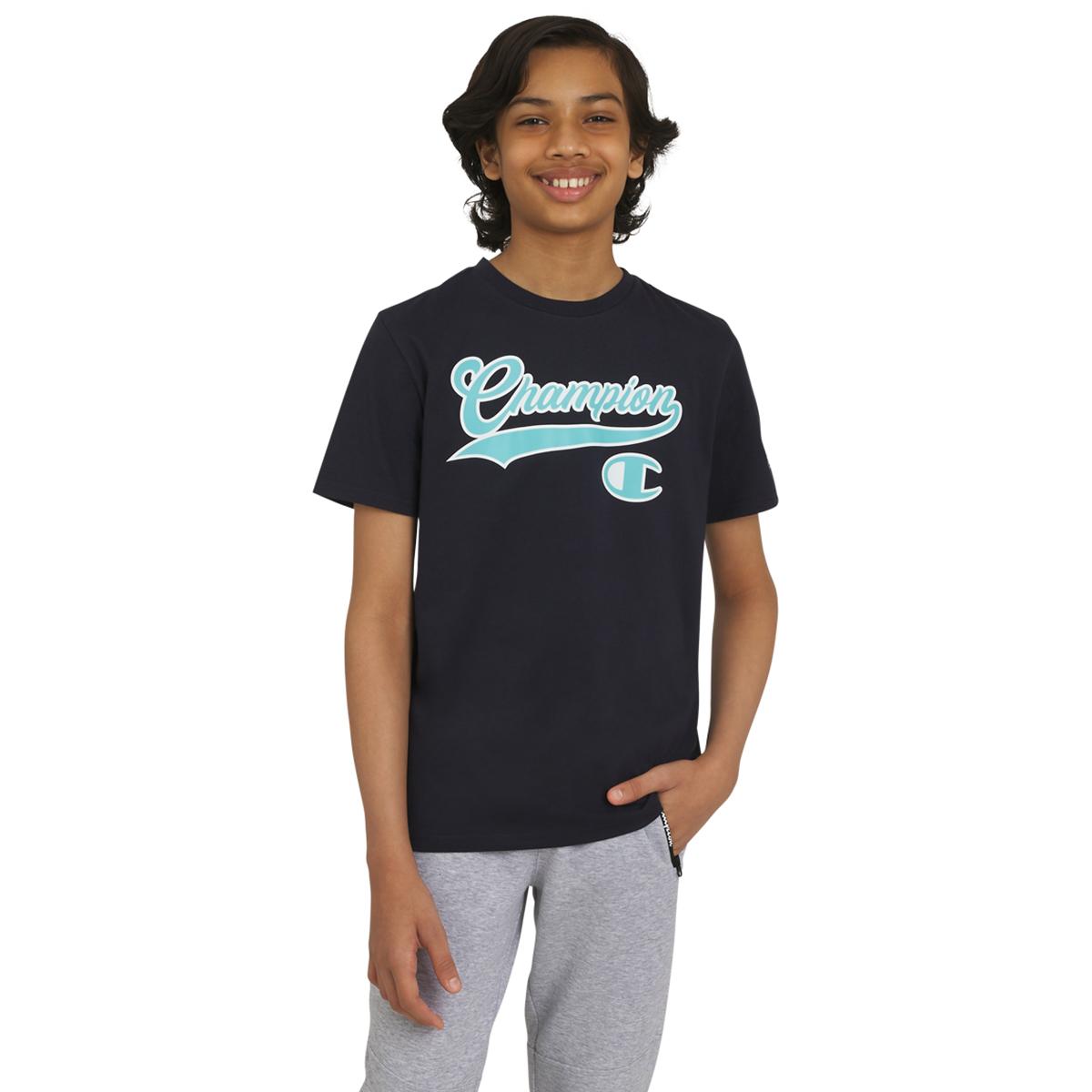 Click here for Boys (8-20) Champion(R) Short Sleeve Solid Tee prices