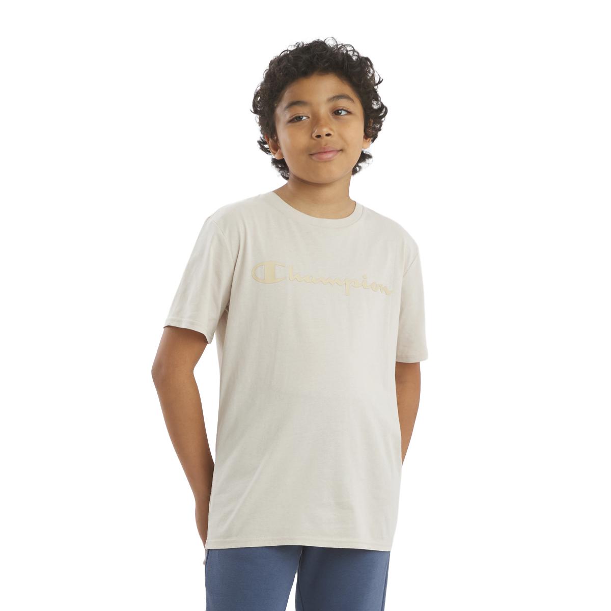 Click here for Boys (8-20) Champion(R) Silicone Short Sleeve Tee prices