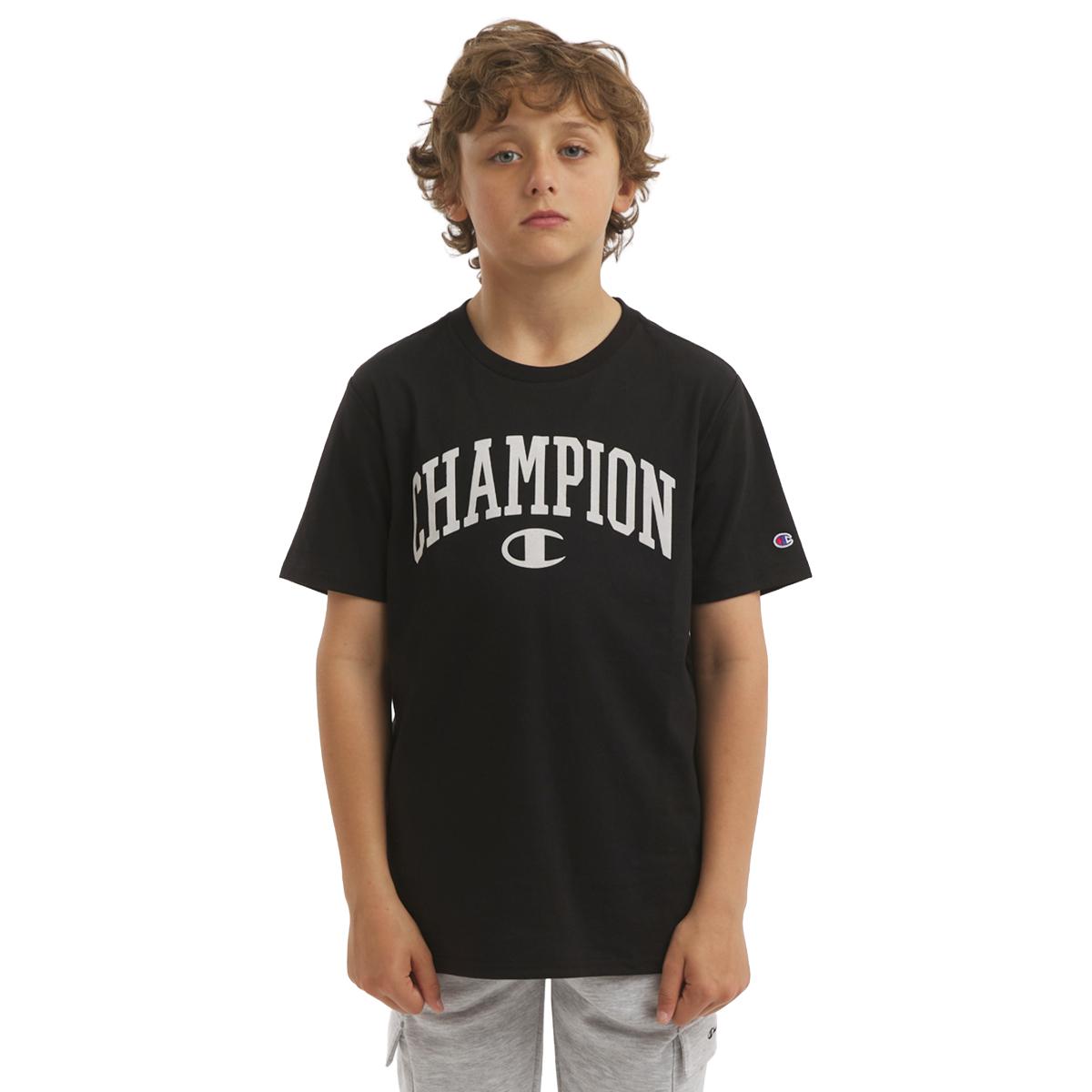Click here for Boys (8-20) Champion(R) Graphic Tee - Black Onyx prices