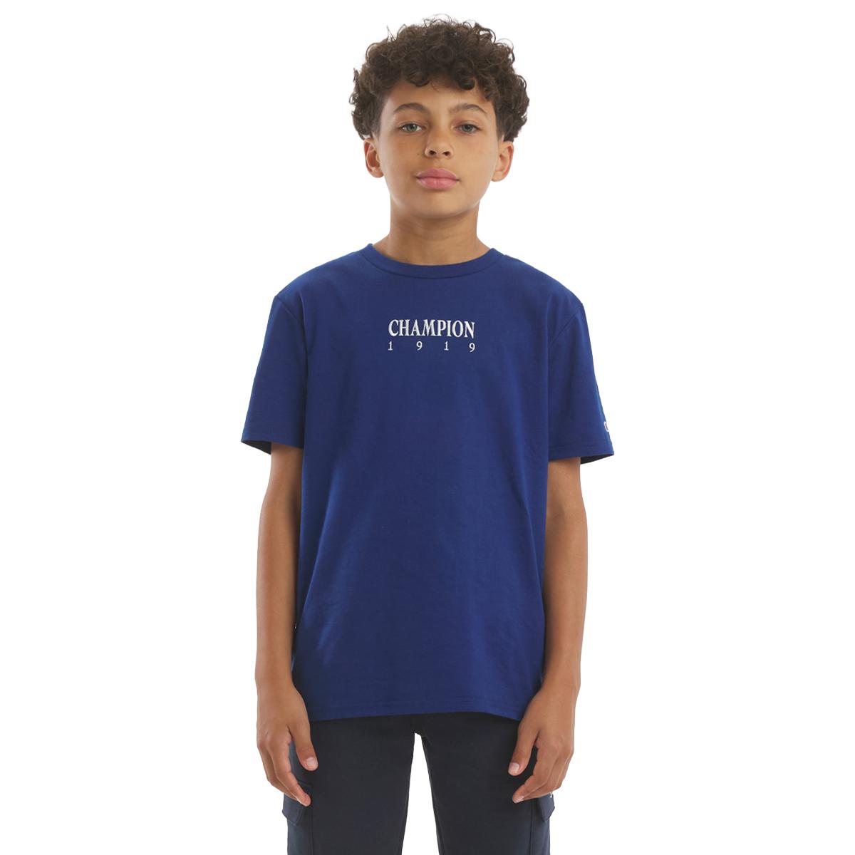 Click here for Boys (8-20) Champion(R) Graphic Tee - Estate Blue prices