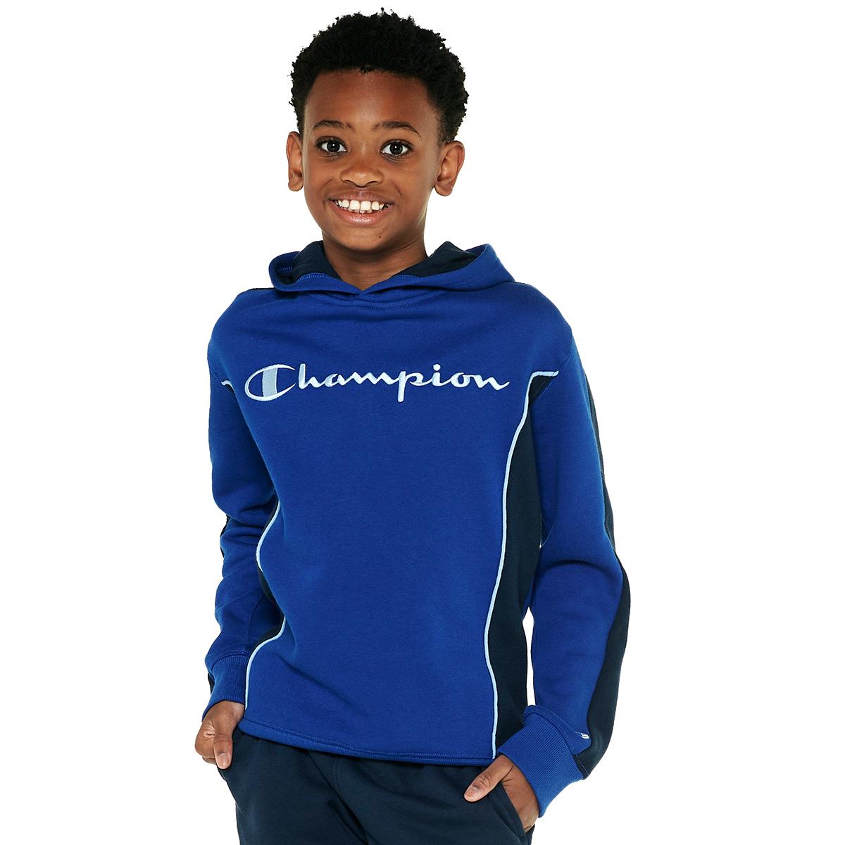 Click here for Boys (8-20) Champion(R) Color Block Panel Hoodie prices