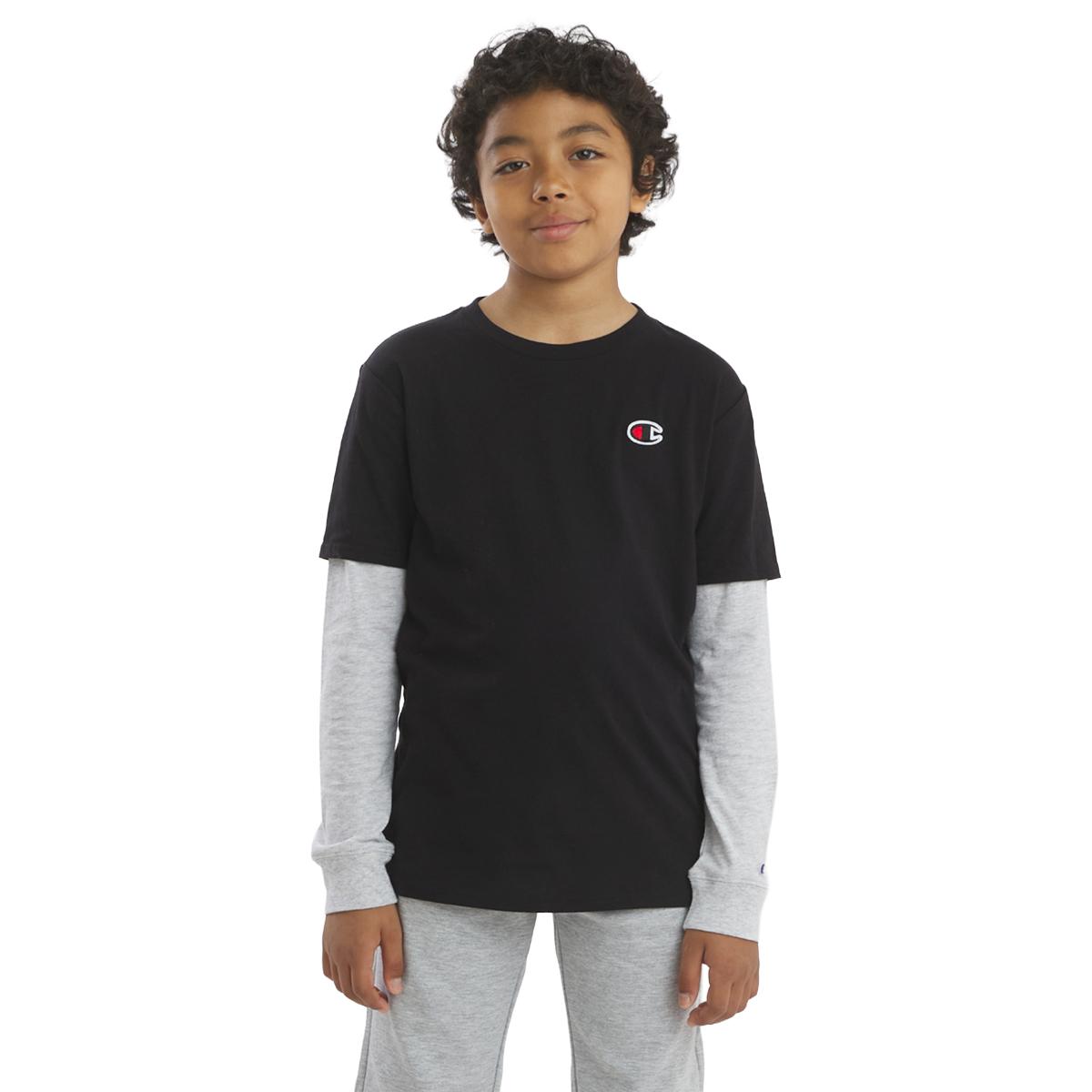 Click here for Boys (8-20) Champion(R) Hangdown C Patch W/ Therma... prices