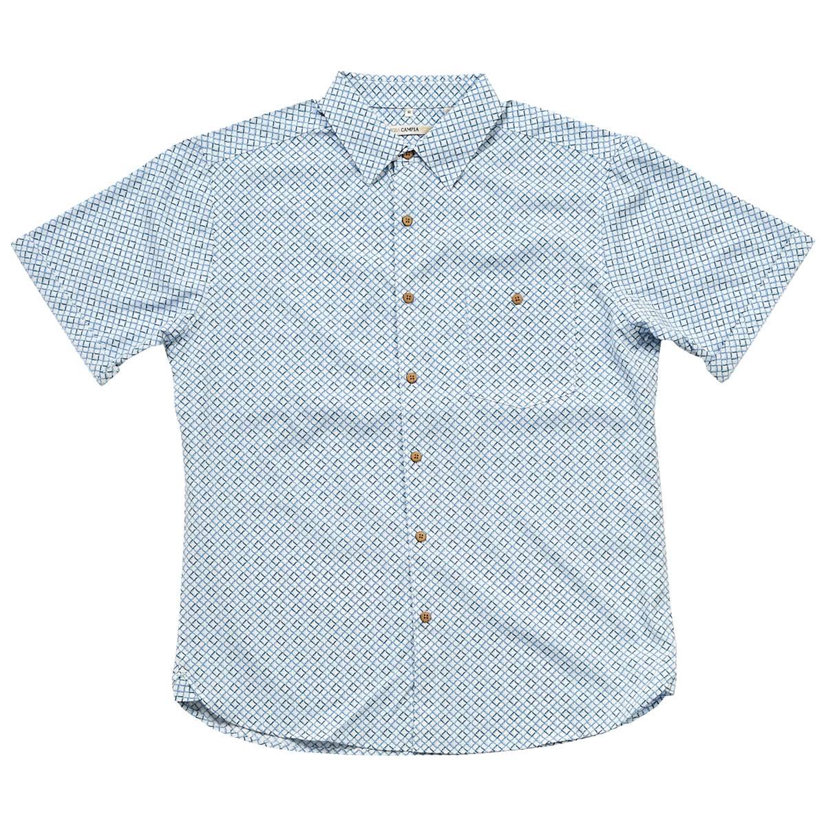 Click here for Mens Campia Circles & Diamonds Button Down Shirt -... prices