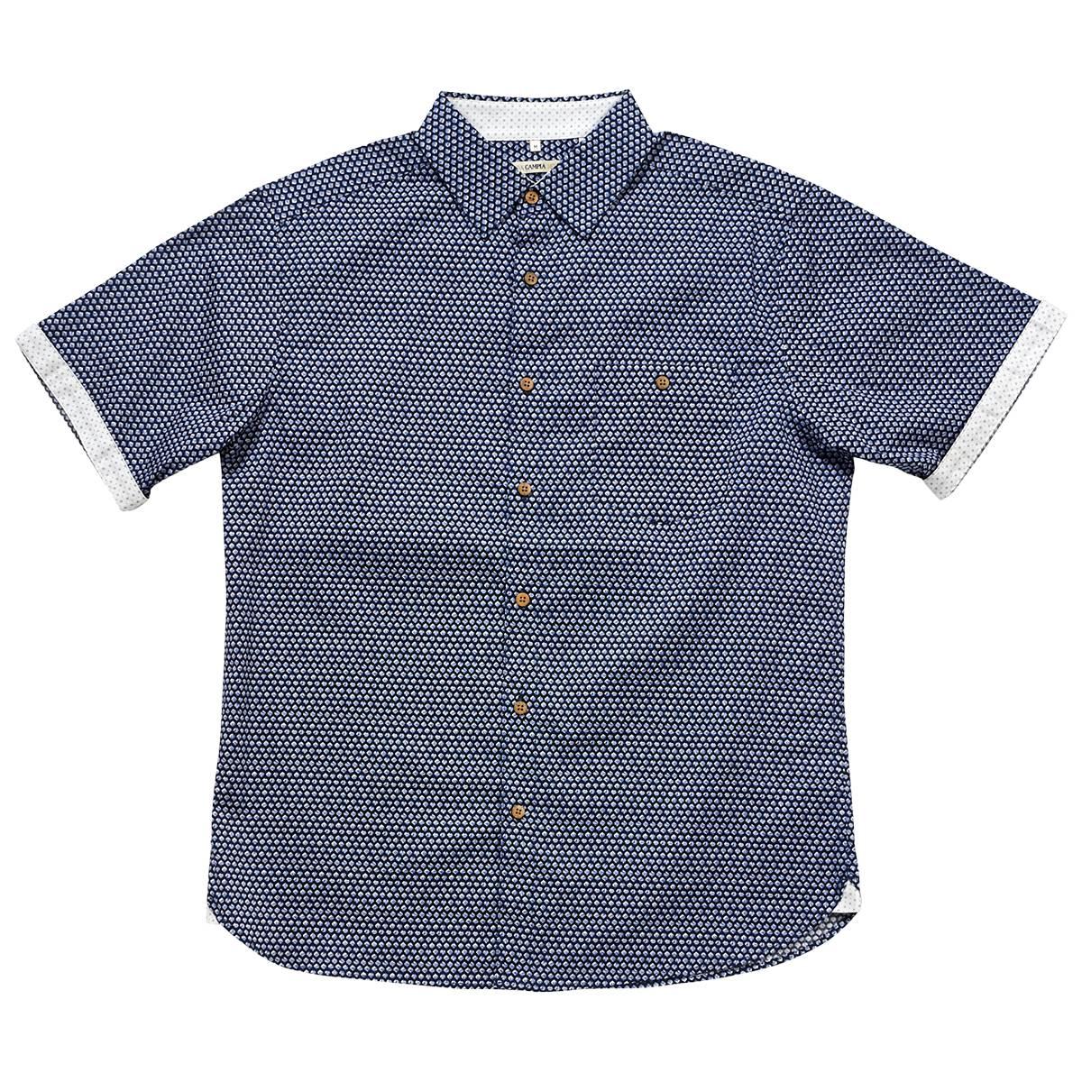 Click here for Mens Campia Abstract Diamonds Button Down Shirt -... prices