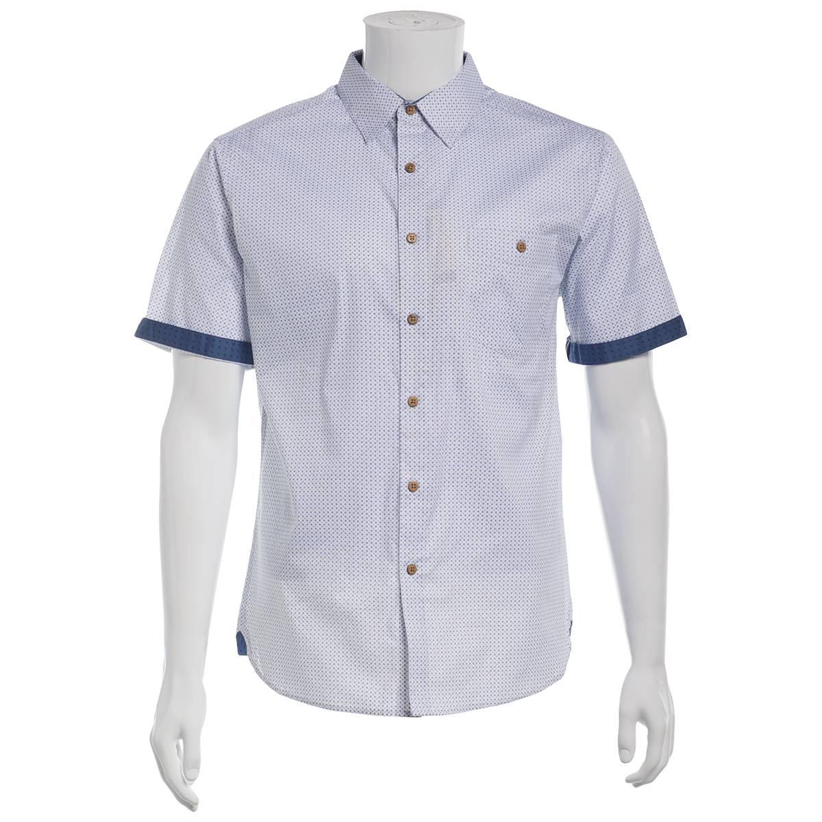 Click here for Mens Campia Short Sleeve Cotton Spandex Button Dow... prices