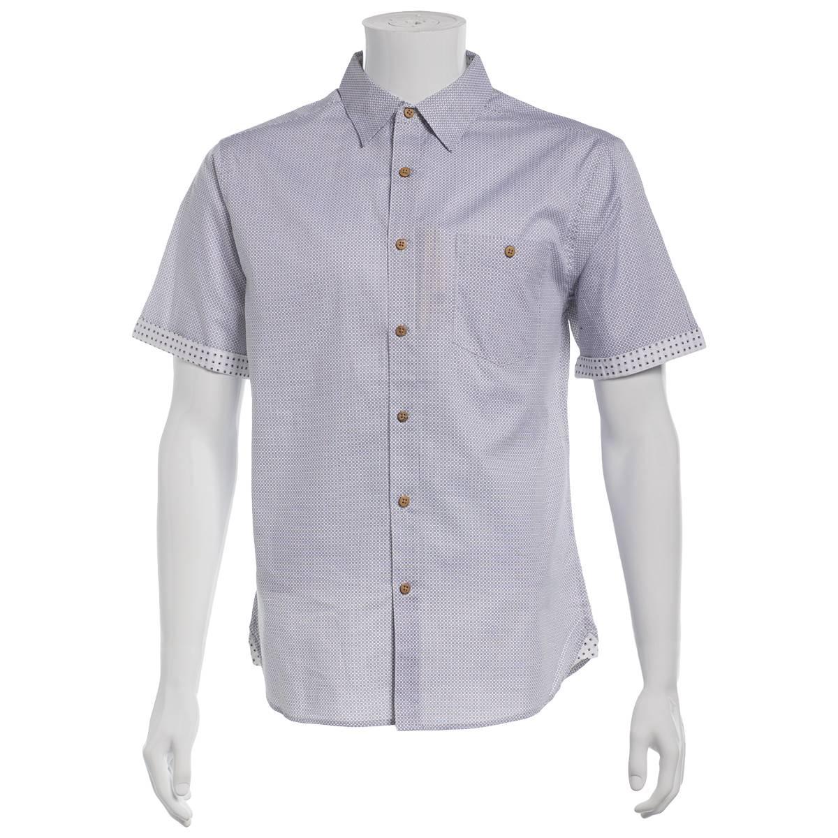Click here for Mens Campia Short Sleeve Cotton Spandex Button Dow... prices