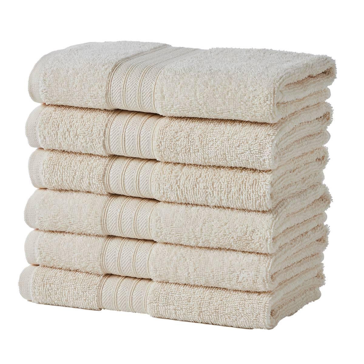 Click here for FreshFolds Cooper 6pc. Soft Cotton Classic Hand To... prices