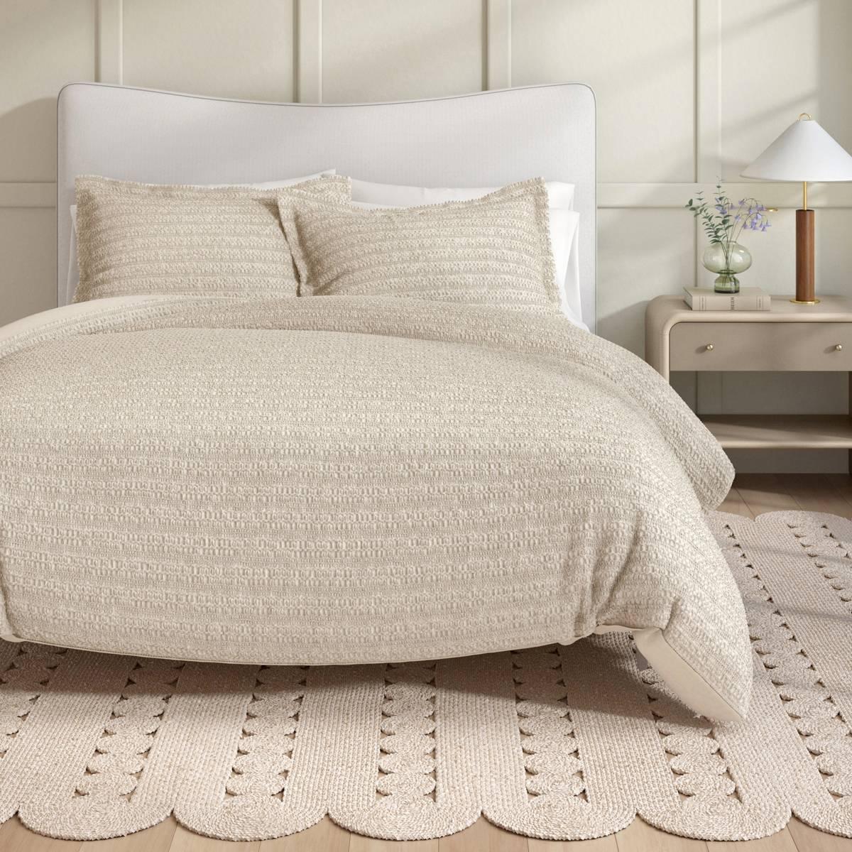 Click here for FreshFolds Mattea 3pc. Waffle Weave Duvet Set prices