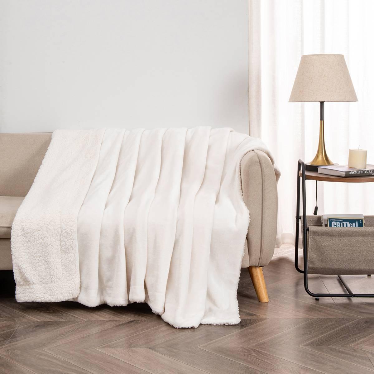 Click here for FreshFolds Kinsley Reversible Plush Velvet & Sherp... prices