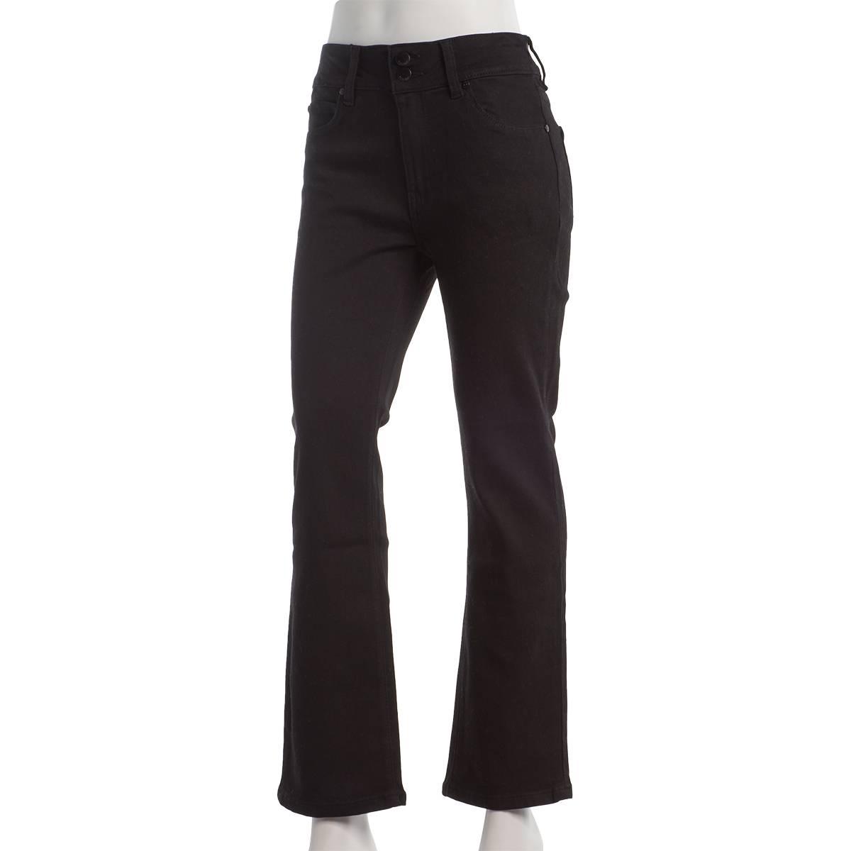 Click here for Womens Tahari Double Button Mid Rise Mini Bootcut... prices