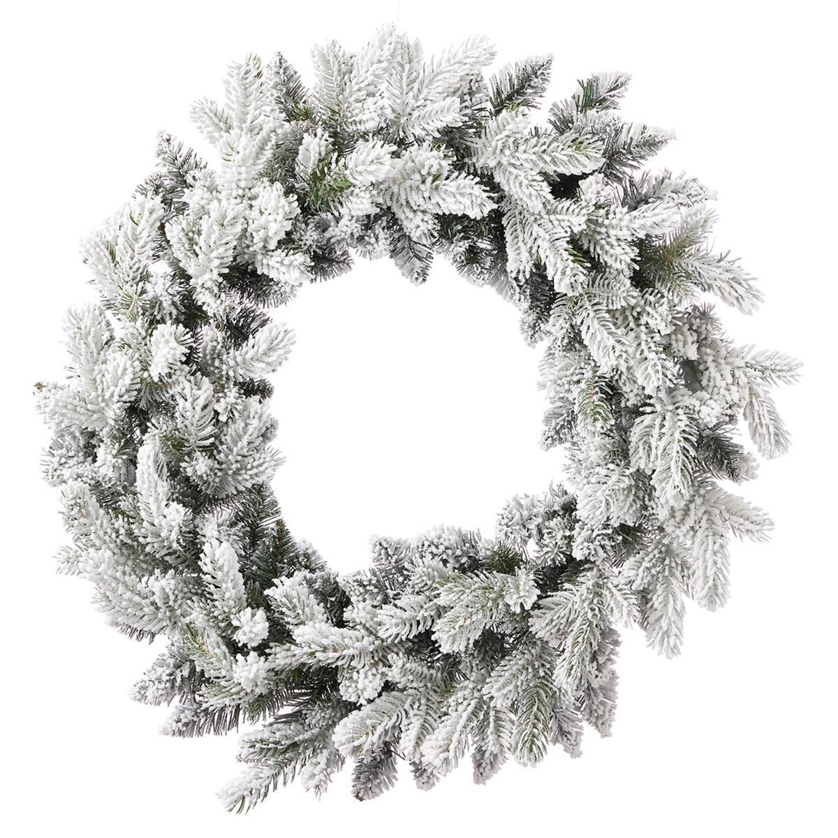 Click here for Seasonal LLC LED Shadow Woods 24in. Flocked Spruce... prices