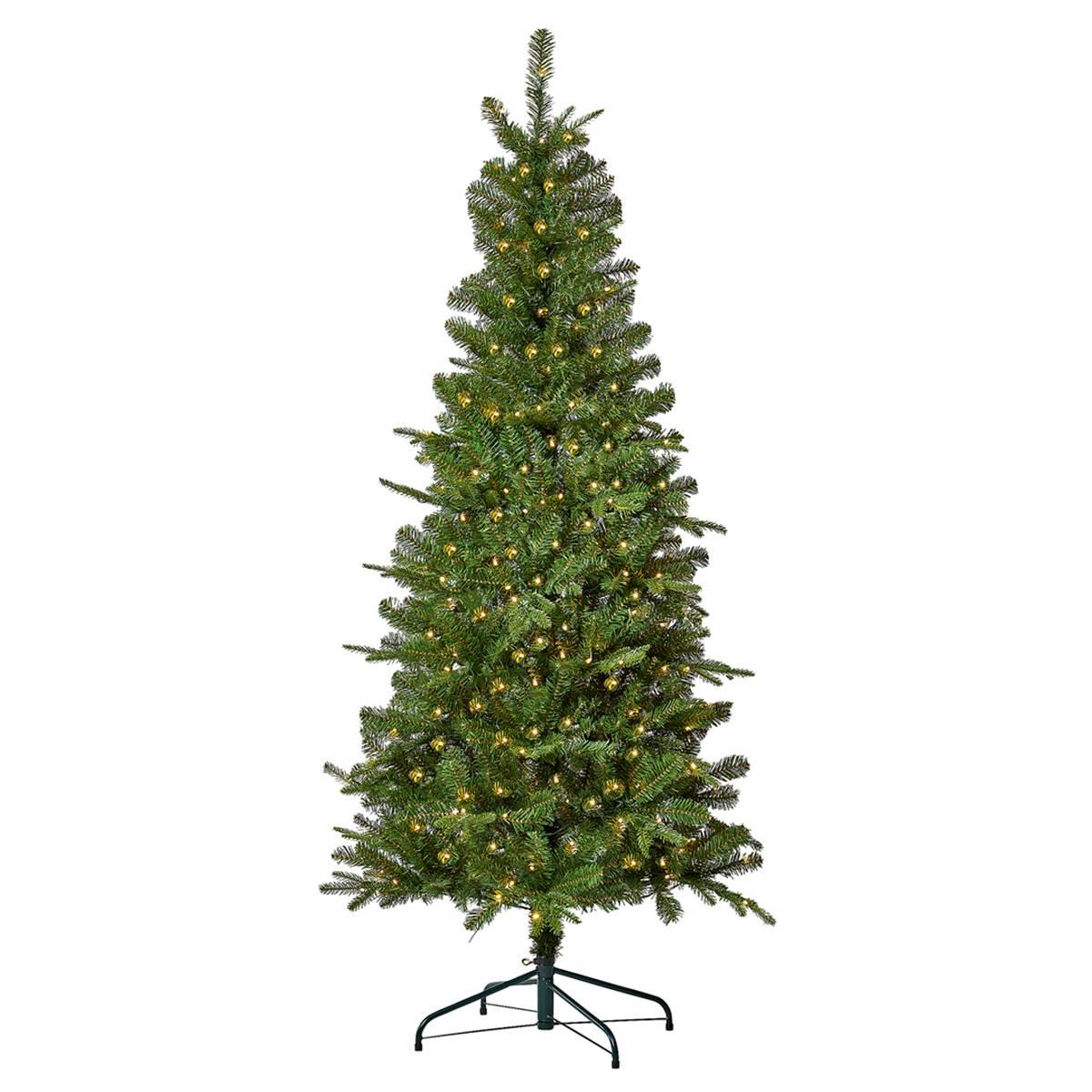 Seasonal 6ft Dakota Pine Artificial Tree  230 Dual Led Lights - Green