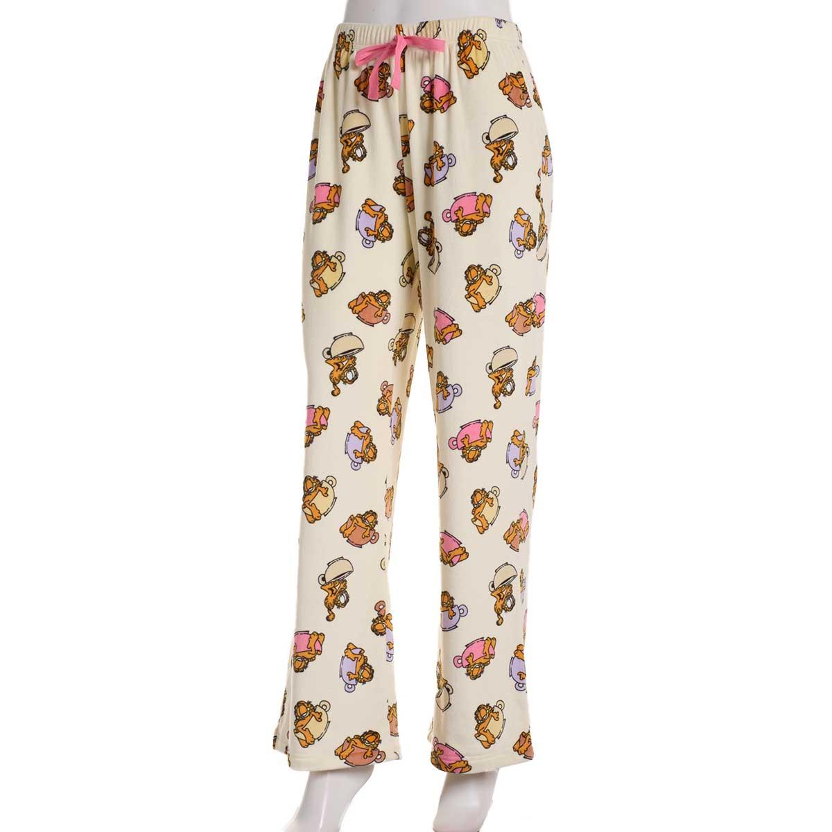 Click here for Womens Garfield Coffee Velour Pajama Pants prices