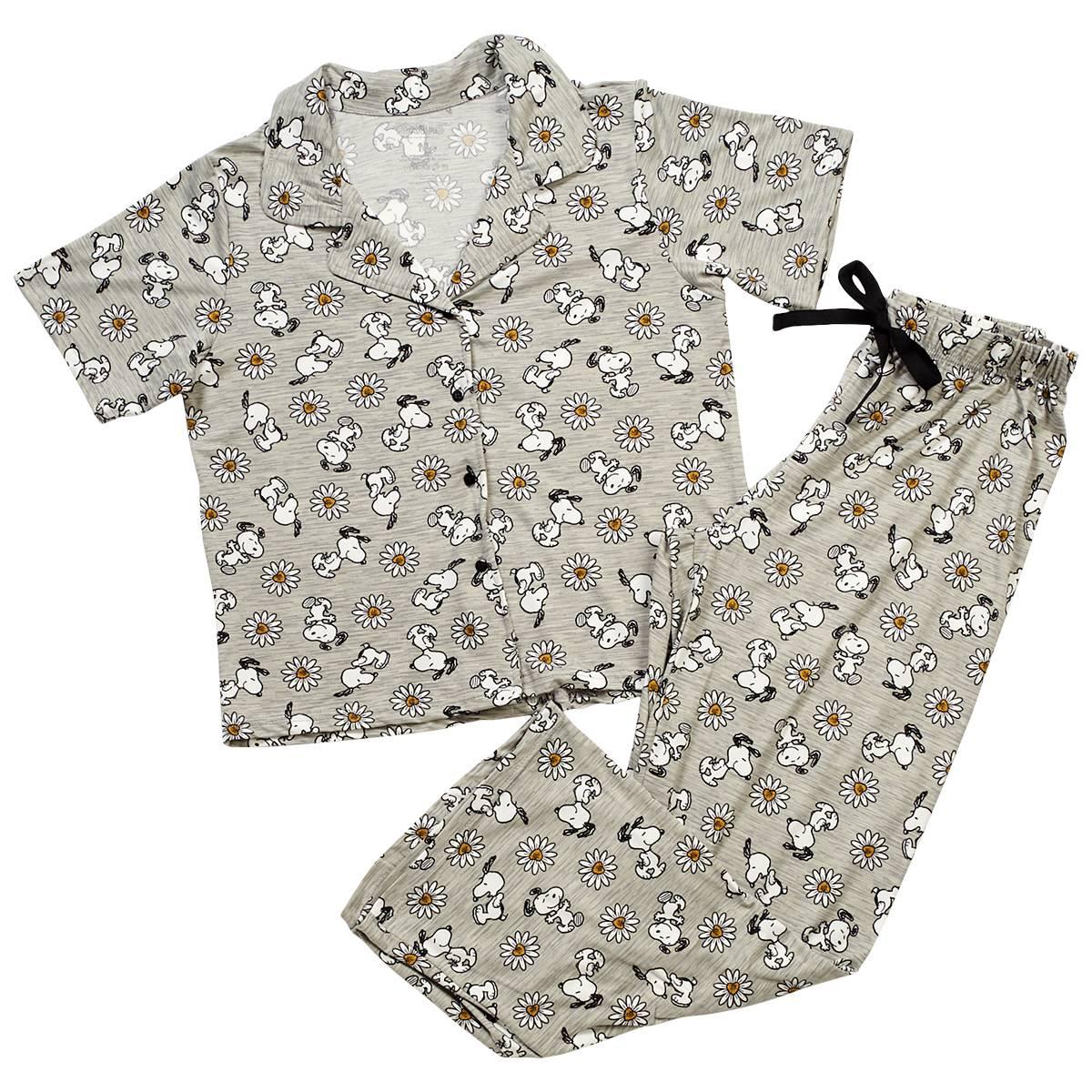 Click here for Womens Peanuts(tm) Short Sleeve Snoopy Dancing Dai... prices