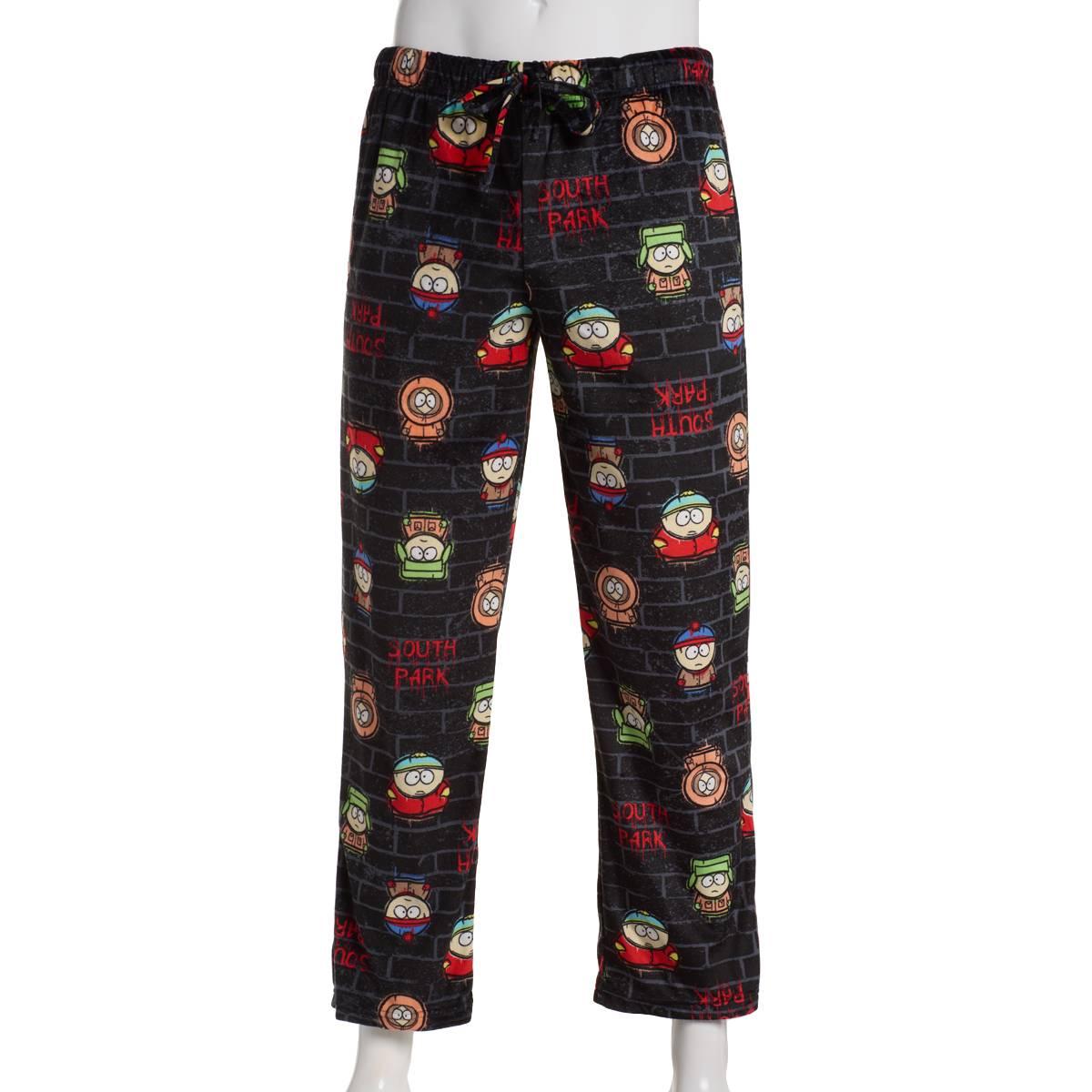 Click here for Mens South Park Logo Silky Pajama Pants prices