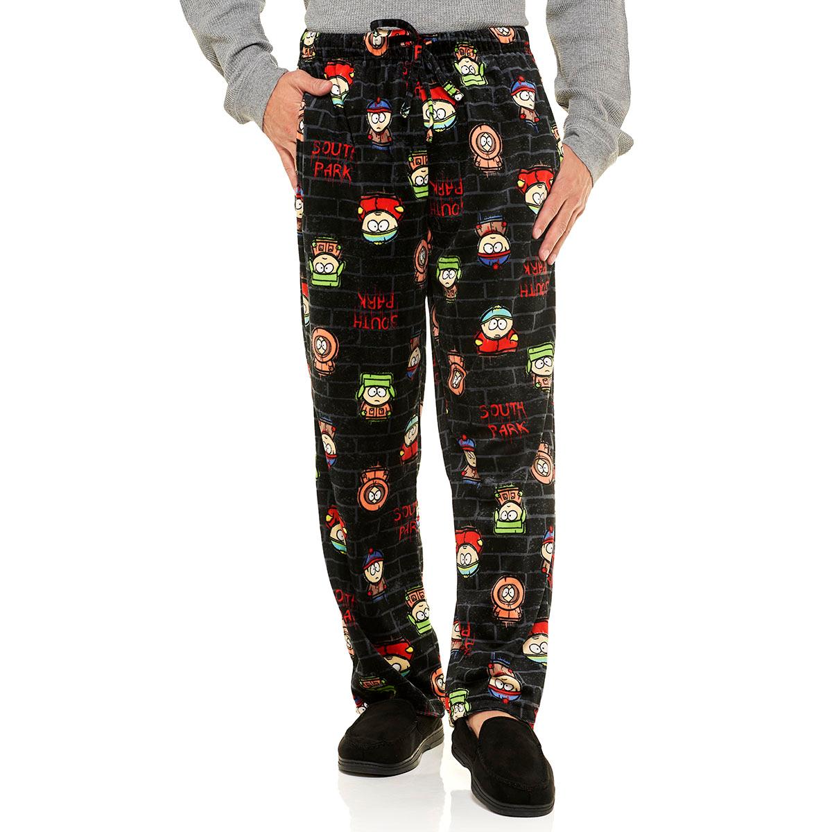 Click here for Mens South Park Logo Silky Pajama Pants prices