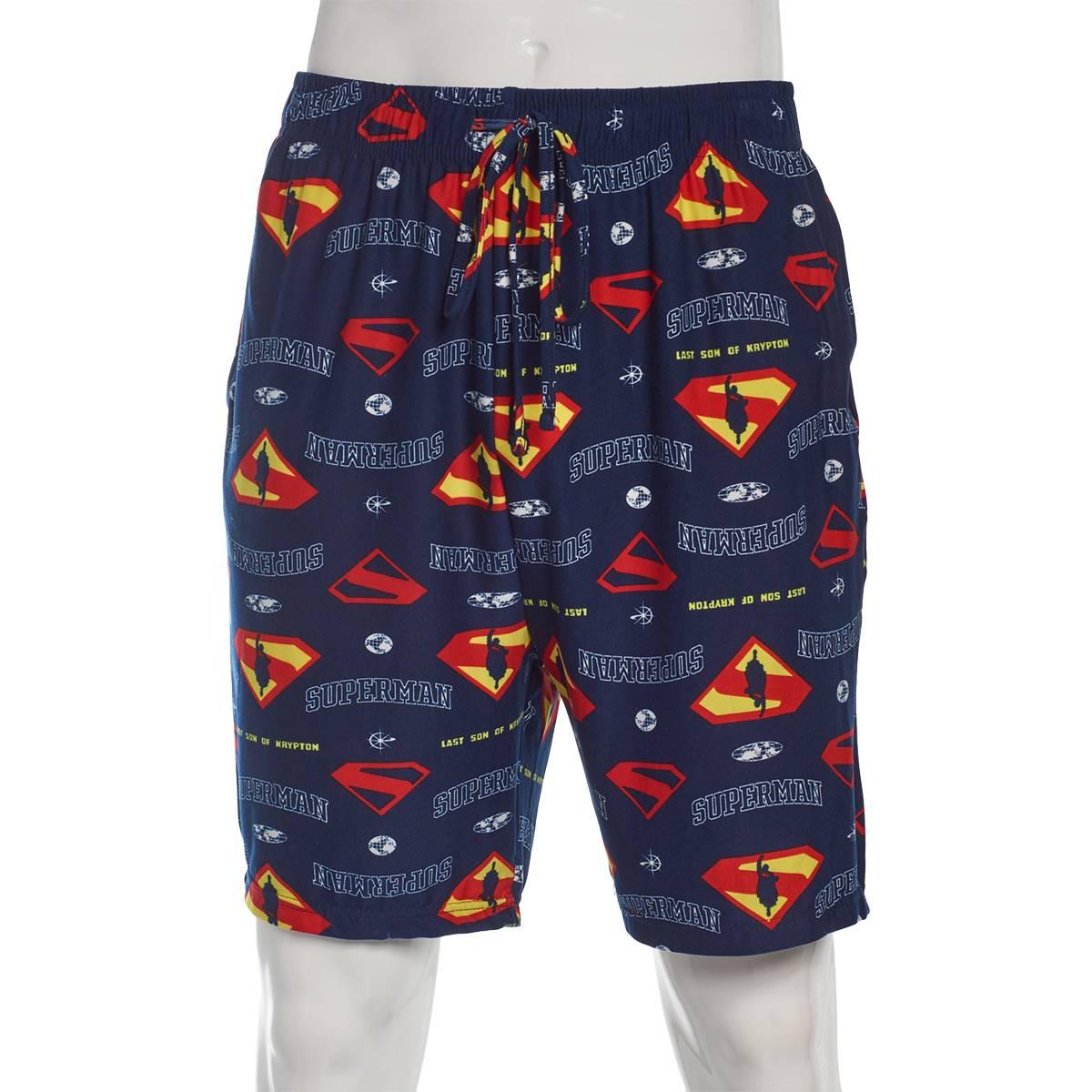 Click here for Mens Superman(tm) Logo Pajama Shorts prices