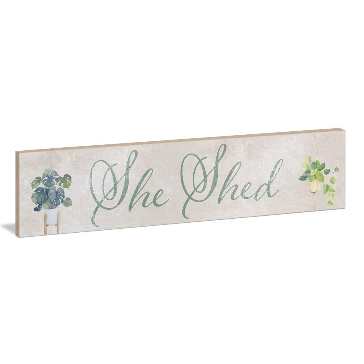 Click here for She Shed Sign prices