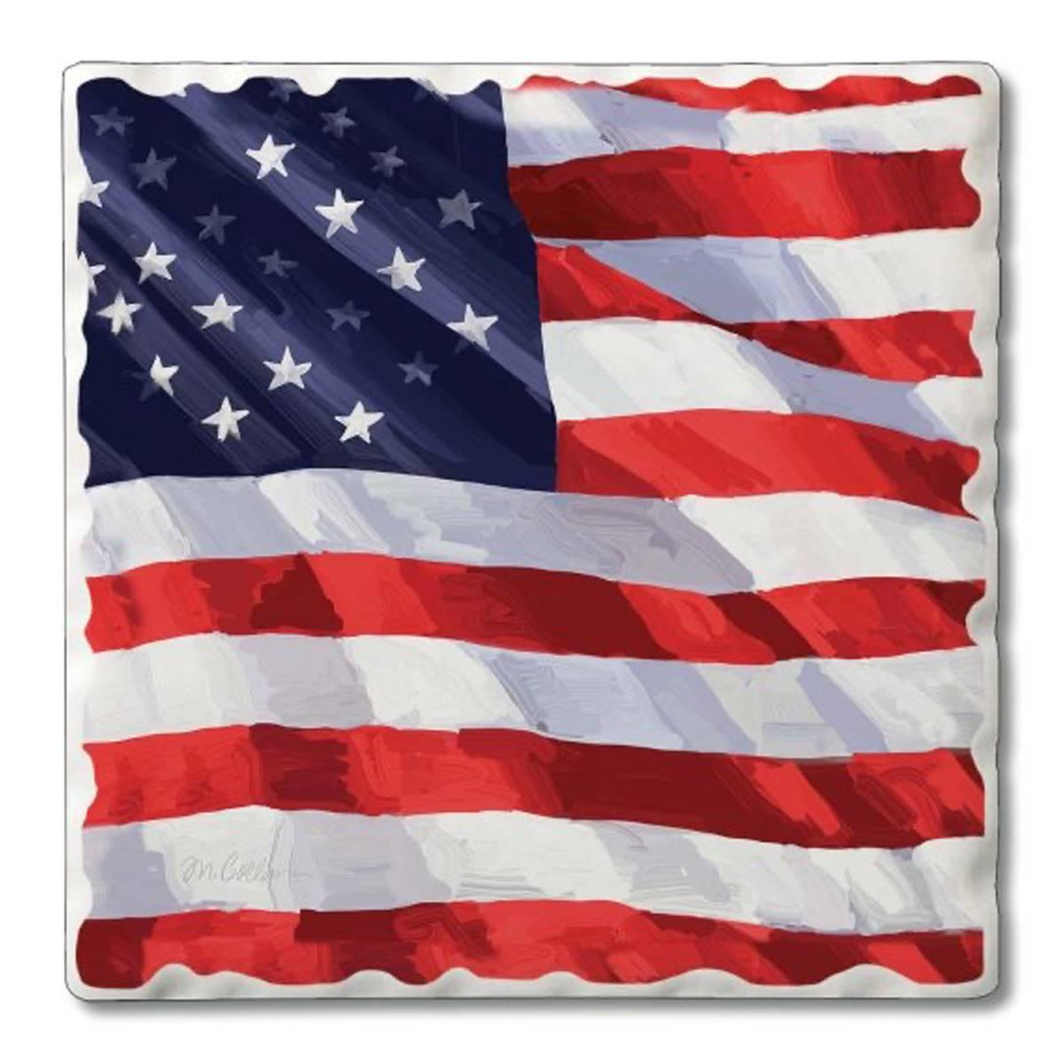 Click here for 4pk. Liberty Flag Square Set prices