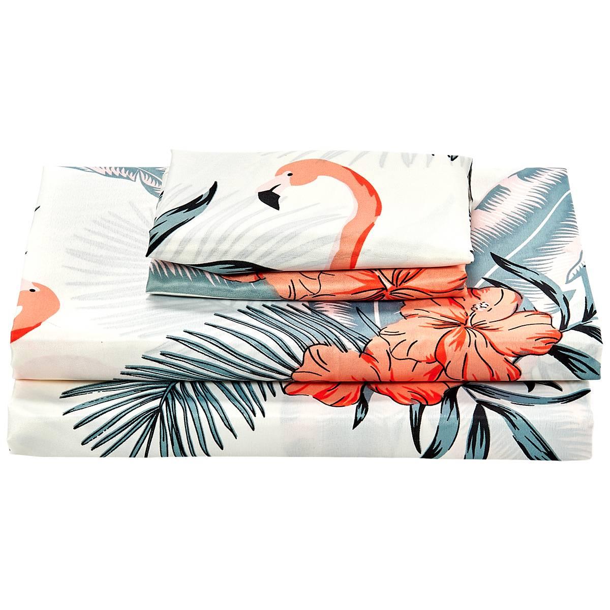 Click here for Bedding Essentials by Ashley Cooper(tm) Flamingo T... prices