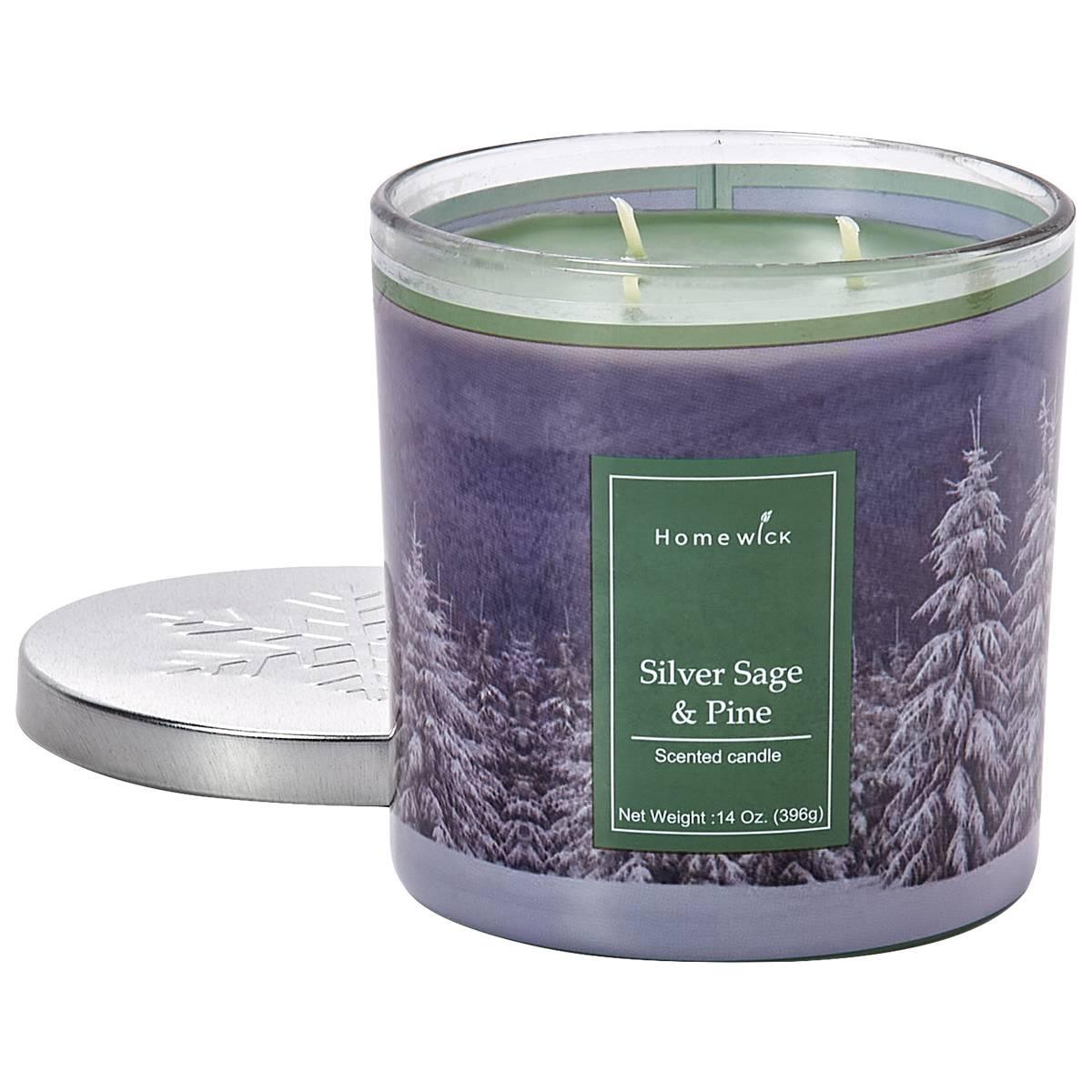 Click here for Homewick 14oz. Silver Sage & Pine Jar Candle prices