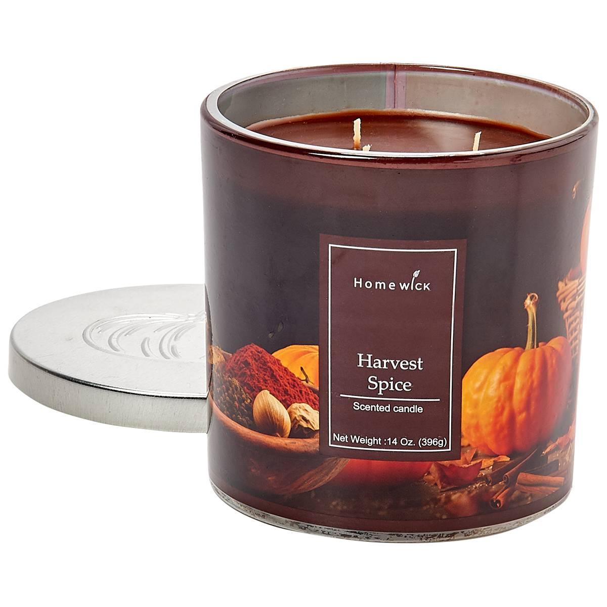 Click here for Homewick 14oz. Harvest Spice 3-Wick Jar Candle prices
