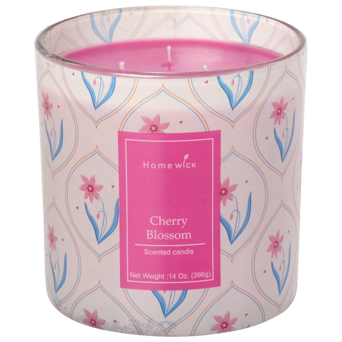 Click here for Homewick 14oz. 3 Wick Jar Candle - Cherry Blossom prices