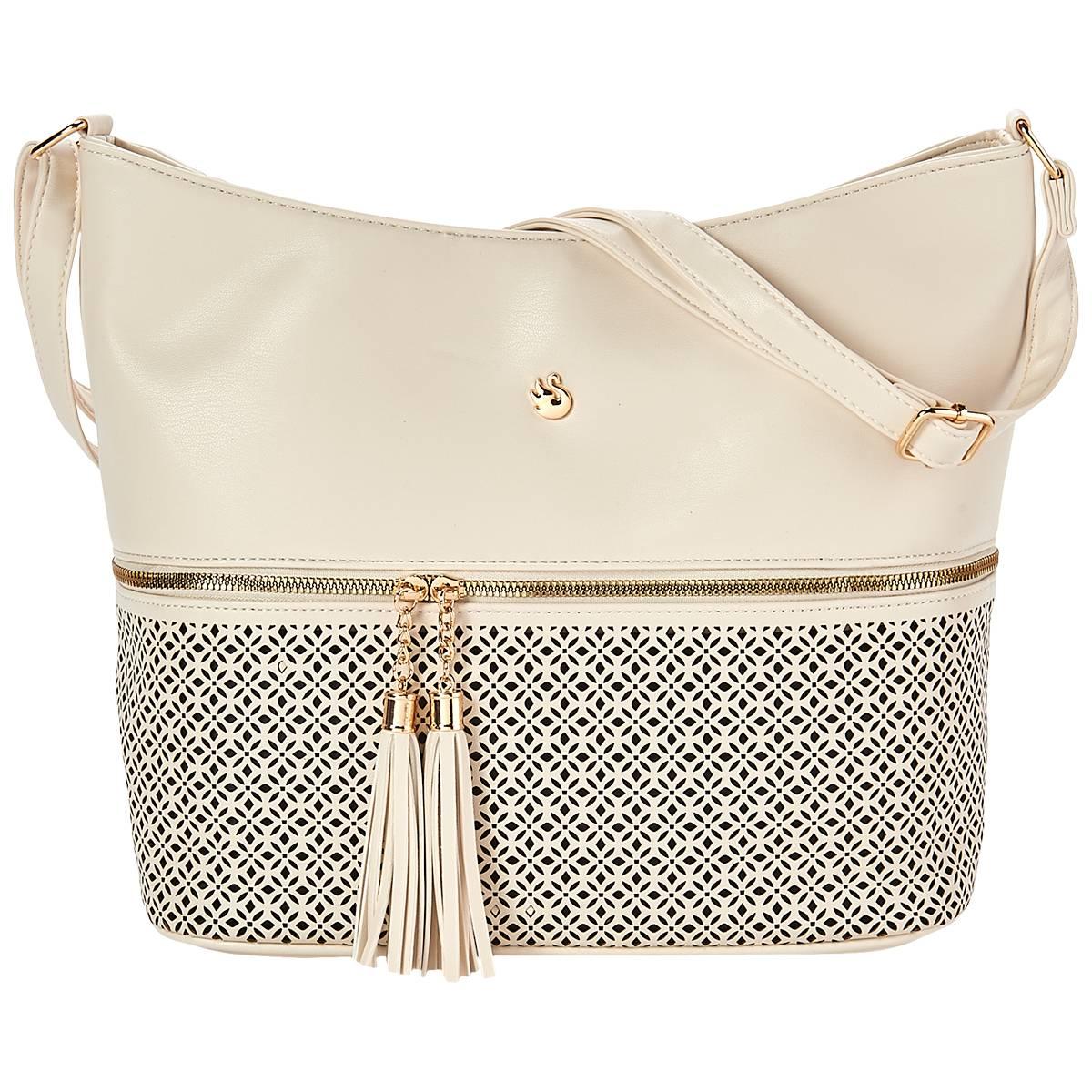 Click here for Gloria Vanderbilt Laser Cut Hobo prices