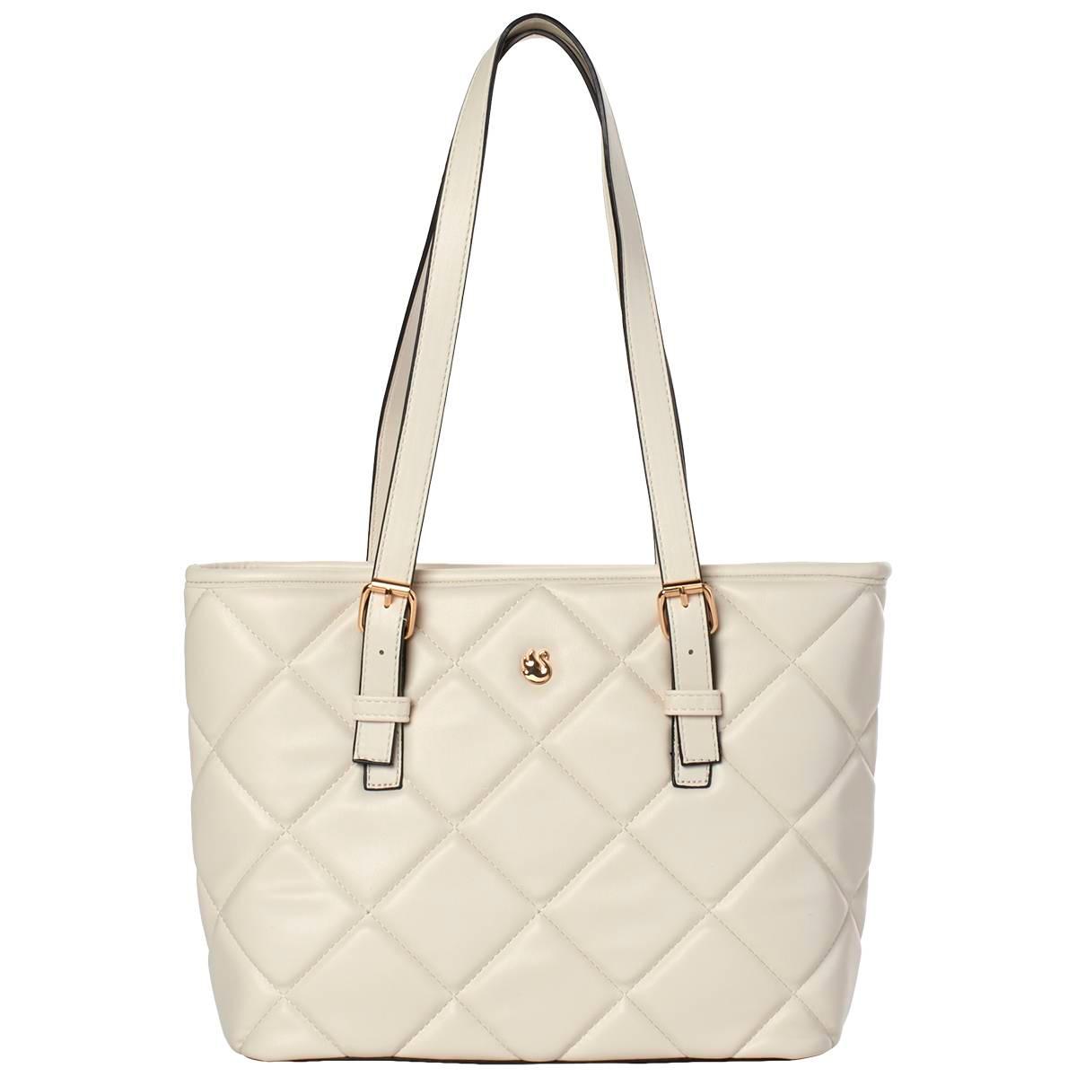 Click here for Gloria Vanderbilt Quilted Carry All Satchel prices
