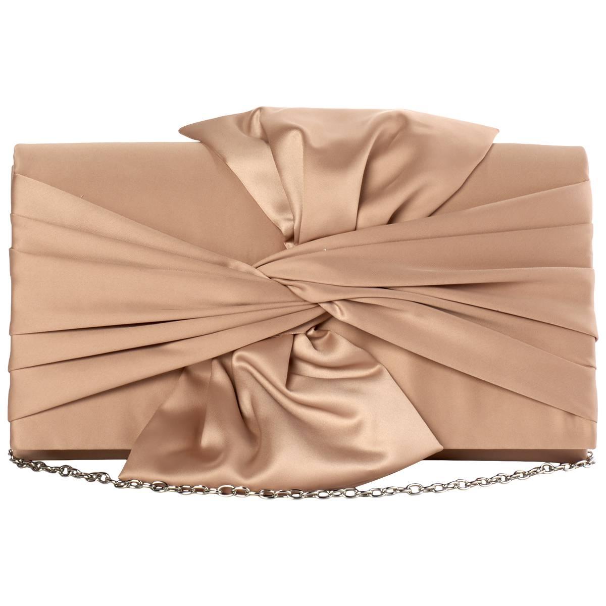 Click here for Sasha Satin Flap Clutch with Chain prices