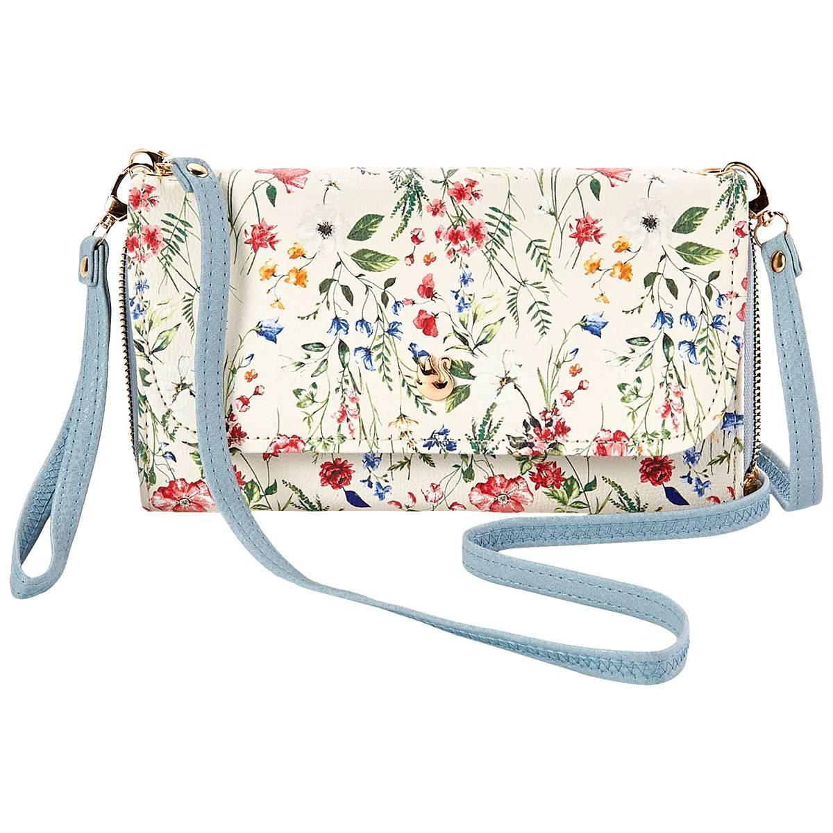 Click here for Womens Gloria Vanderbilt Floral Zip Around Wallet... prices
