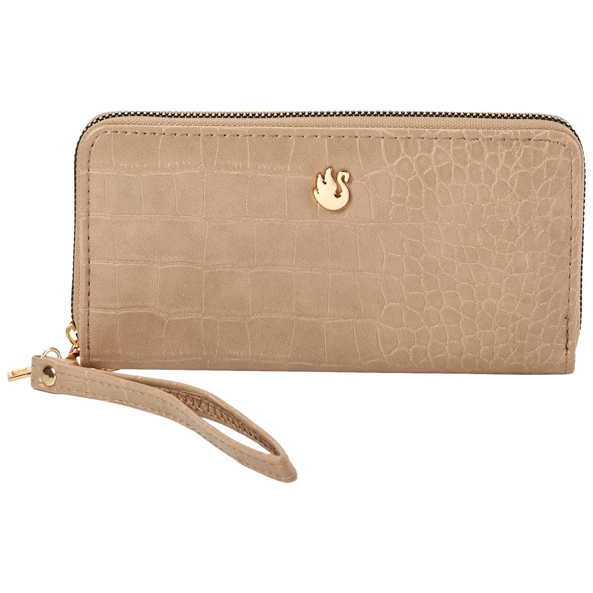 Click here for Womens Gloria Vanderbilt Croco Large Zip Around Wr... prices