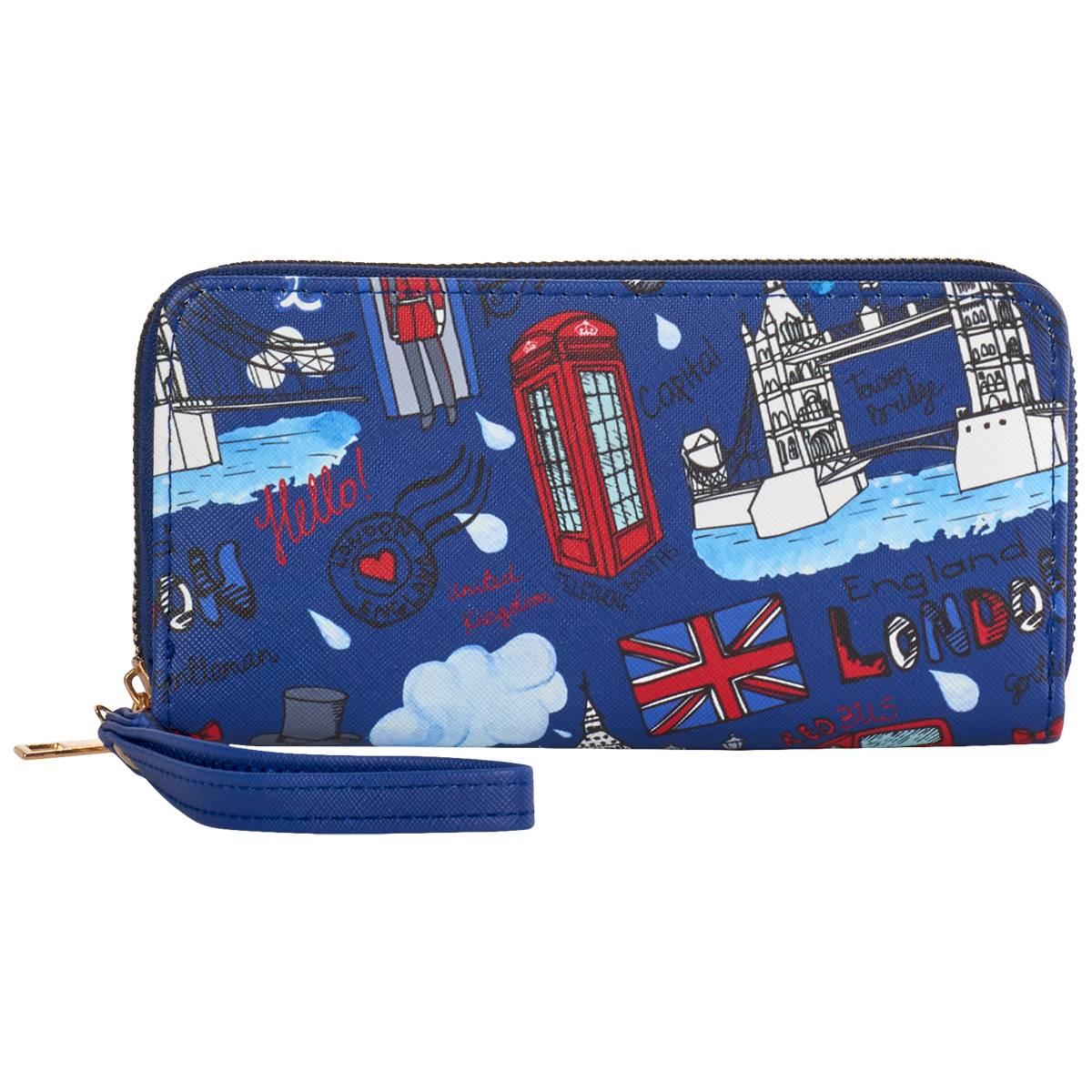 Click here for Womens Sasha Large London Zip Around Wristlet prices