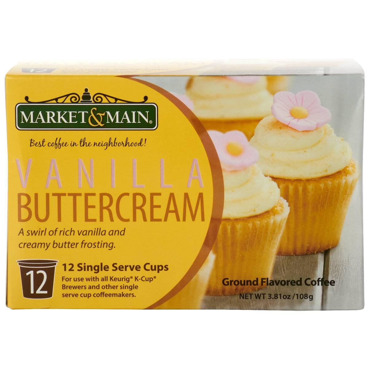 Click here for Market & Main 12ct. Vanilla Buttercream Coffee prices