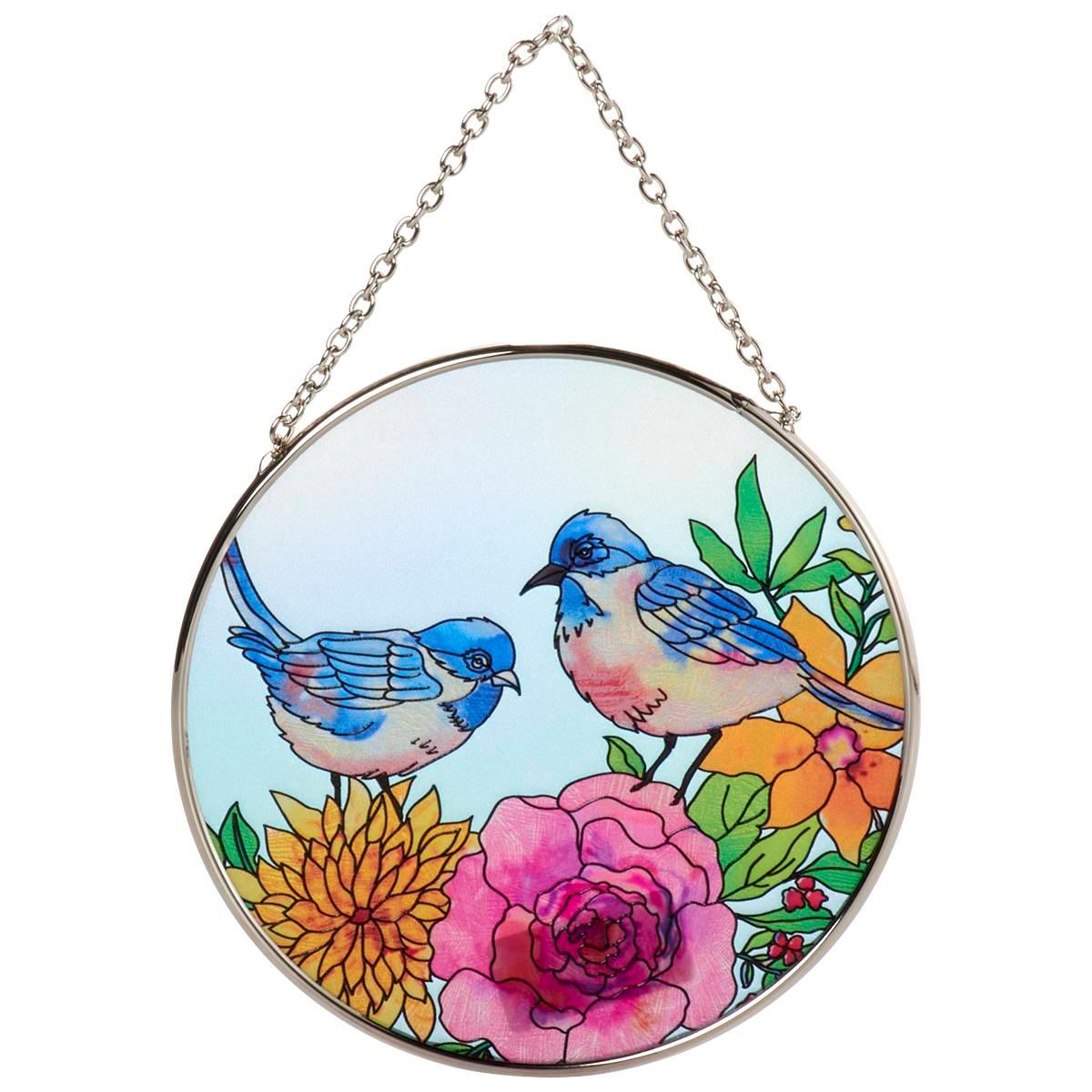 Click here for Bluebird Rose Suncatcher prices