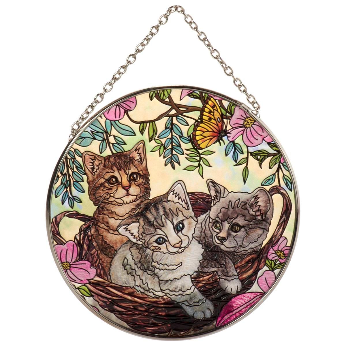 Click here for Kittens & Flowers Suncatcher prices