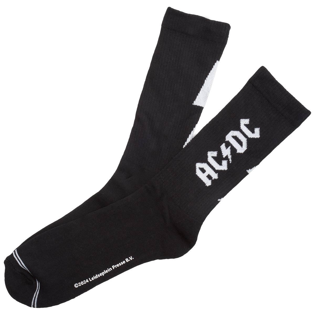 Click here for Mens Perris AC/DC Lightning Strikes Crew Socks prices